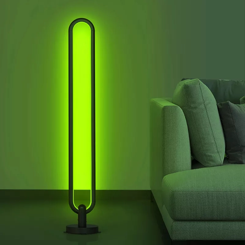 RGB led floor light corner standing CL FW09 IR 24KEYS,LED Floor Light