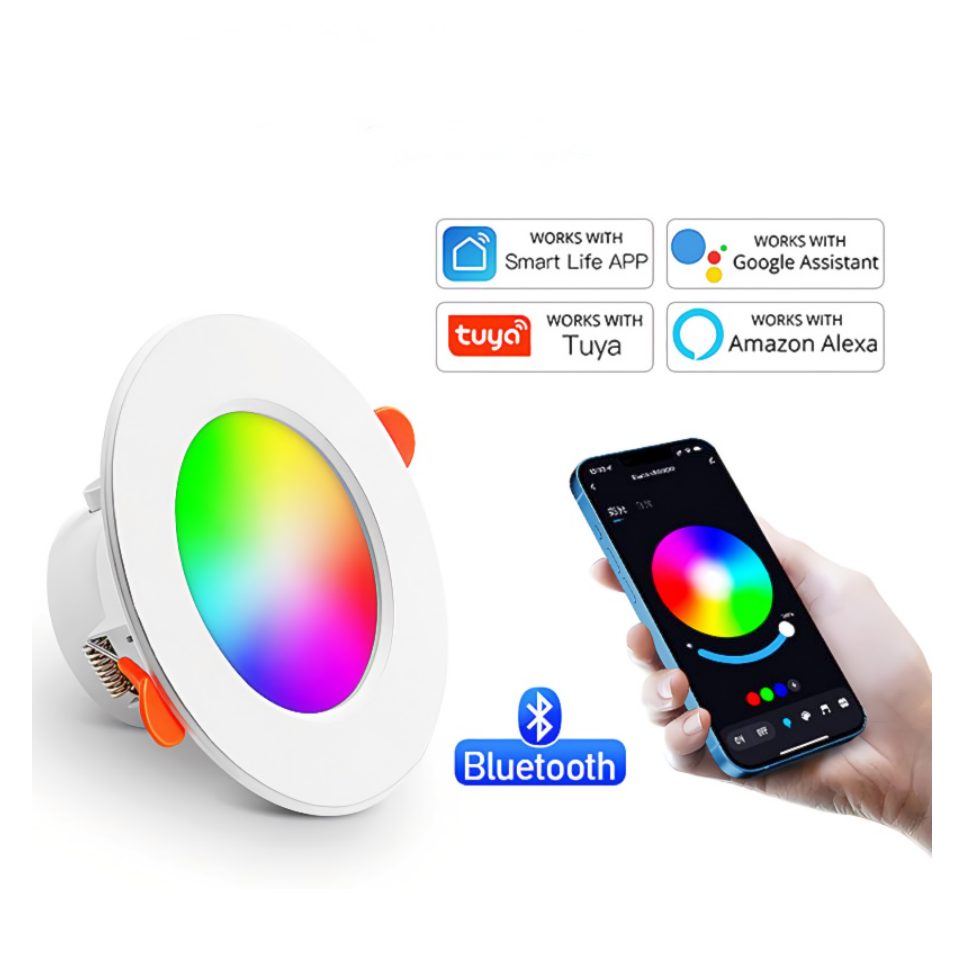 smart downlight wholesaler Tuya Smart LED Downlight Trimless Dimmable ...