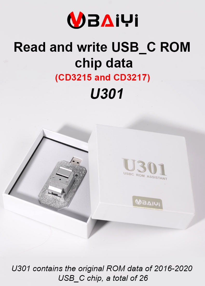 U301 USBC ROM Programmer with ROM DATA