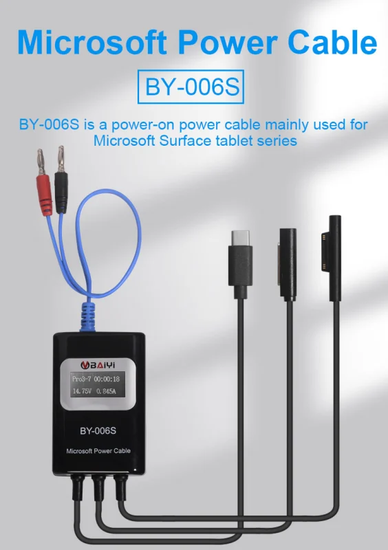 By 006s Microsoft Power Cable 