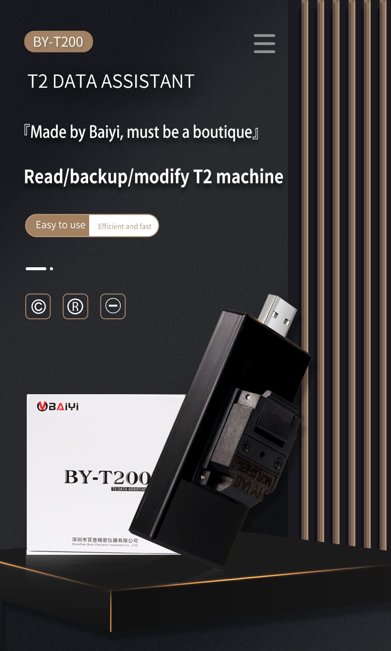 BY-T200 T2 and M1 ROM Programmer,Macbook repair tool