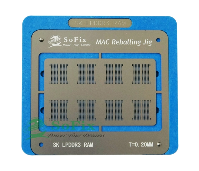 2010 2020 Ram Reballing Jig With Stencil Memory Bga Reballing Kit