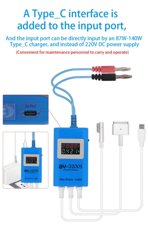 BY-3200S Mac Power Cable,MacBook logic board boot power cord