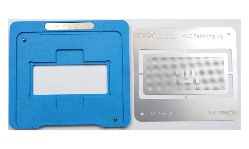 Inter CPU Reballing Jig with Stencil ,2013-2020 CPU BGA Reballing Kit