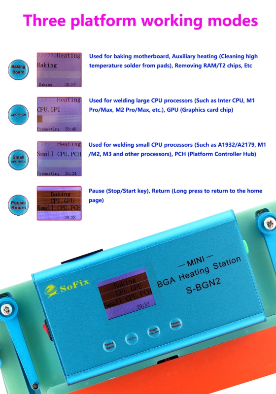 MINI BGA Heating Station S-BGN2