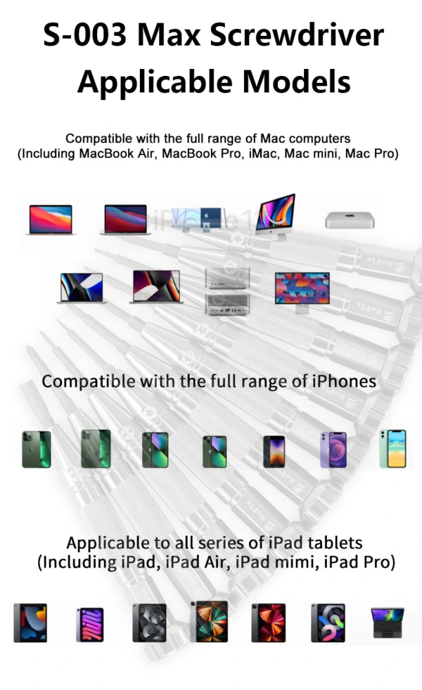 S-003 Max Laptop Screwdriver Set