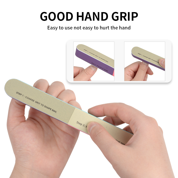 7 Way Nail File and Buffer Block Professional Nail Buffering Files
