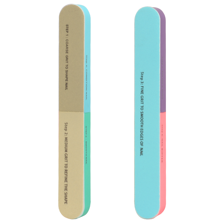 7 Way Nail File and Buffer Block Professional Nail Buffering Files