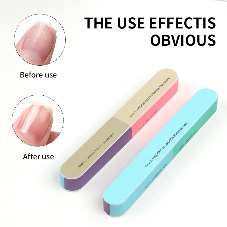 7 Way Nail File and Buffer Block Professional Nail Buffering Files