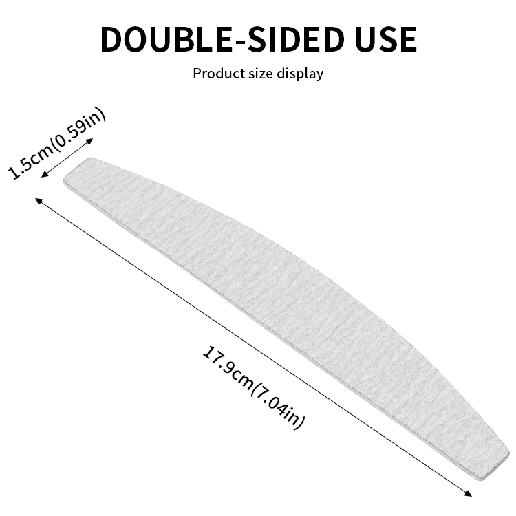 Professional 4 kinds Of Shapes Washable Nail File Boards