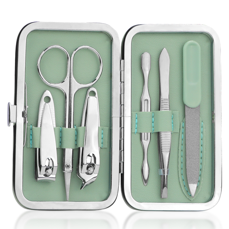 Professional Manicure Kit 6 in 1 Stainless Steel Nail Tool Set