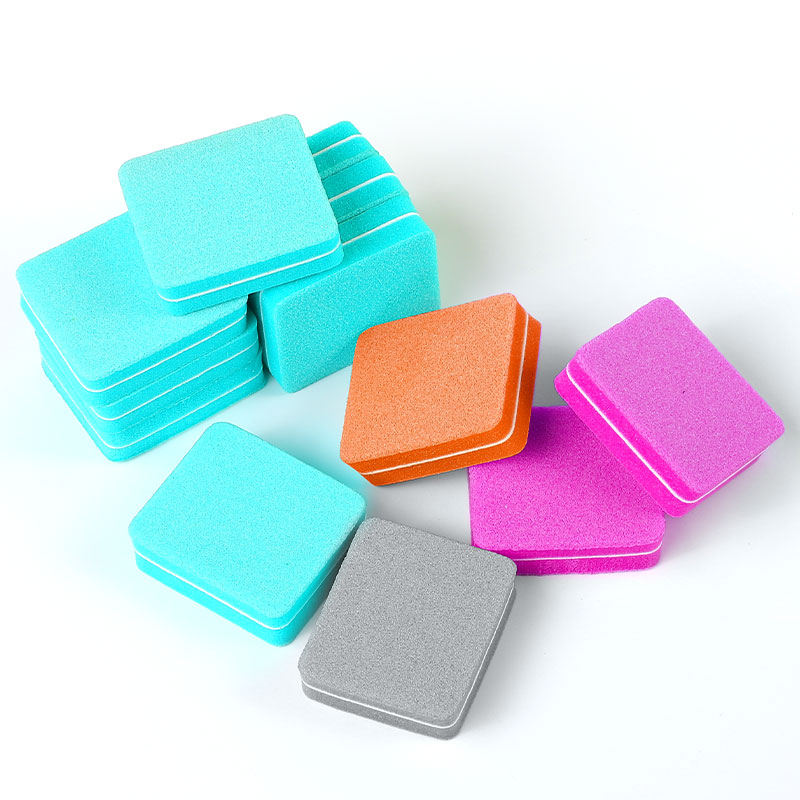 Mini Nail Buffer Sponge Square Nail File Block