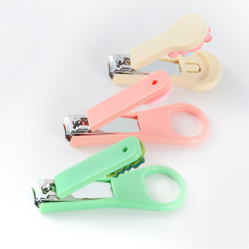 Cartoon Nail Clippers Cute Baby Safety Nail Cutter Child Manicure Tools