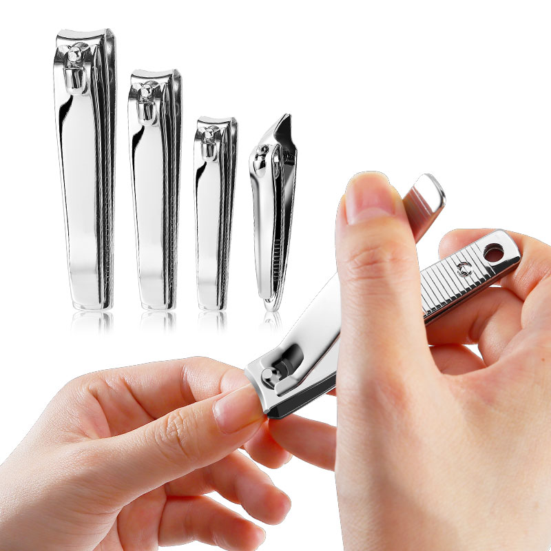 Professional Nail Clippers Set Stainless Steel Sharp Sturdy Fingernail ...