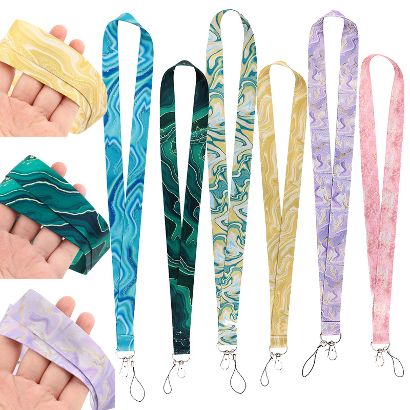 New Dune marble texture lanyard keychain cheap from Diggfind.com