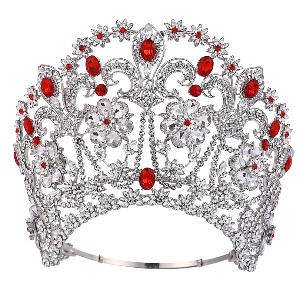 World Beauty Pageant Champion Crown tall crown for wom,WEDDING HAIR PIECES