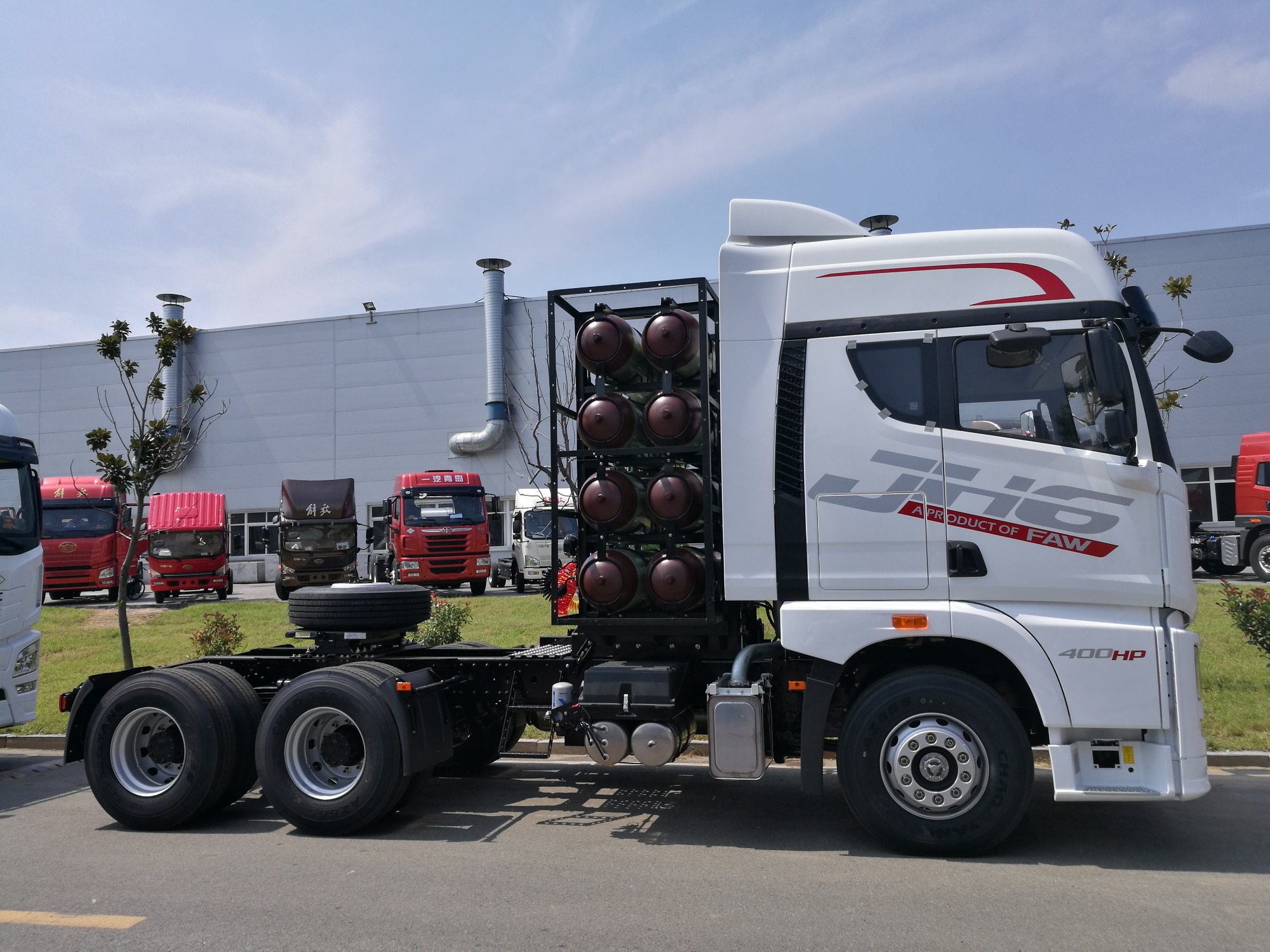 FAW JH6 TRACTOR TRUCK CNG,TRACTOR TRUCK