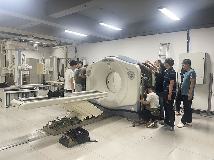 Problemas comunes y soluciones para máquinas de rayos X médicas.