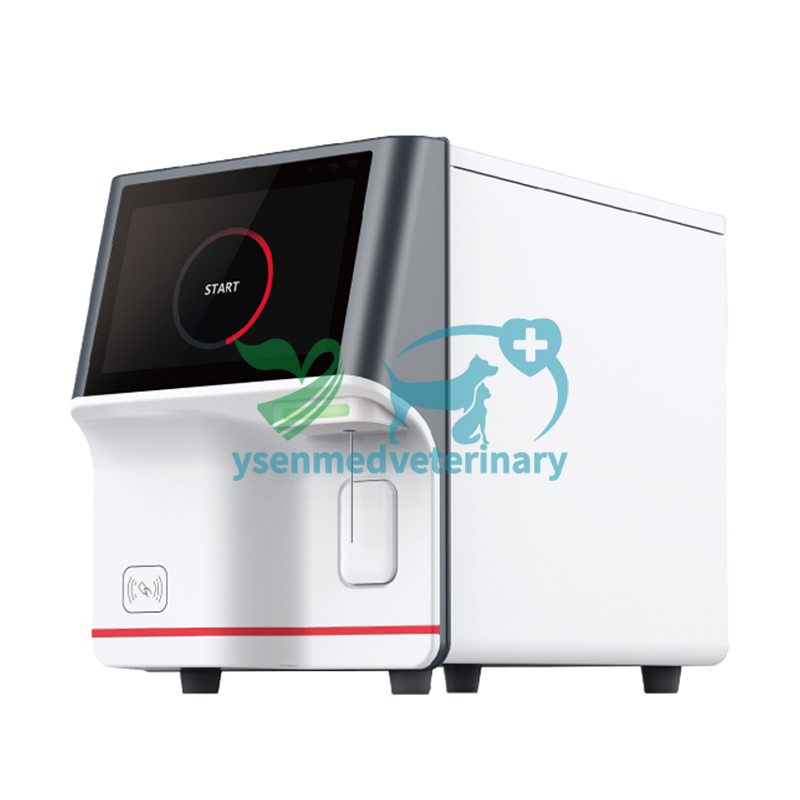 Analizador hematológico veterinario automático de 6 partes YSTE-PH50R VET