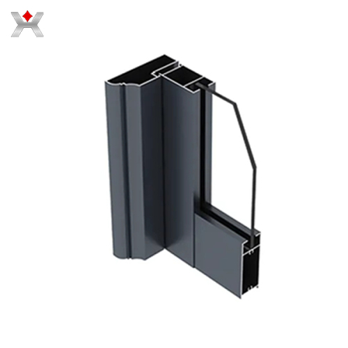 Aluminum sliding door profile