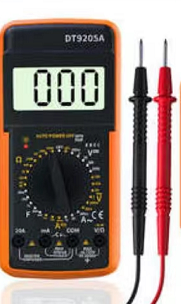 Various models of multimeters,007-HVDC, high and low voltage power ...
