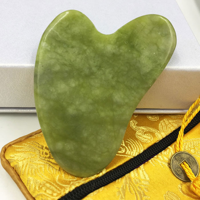 Natural jade scraping board No. 256,Xiuyan jade scraping board