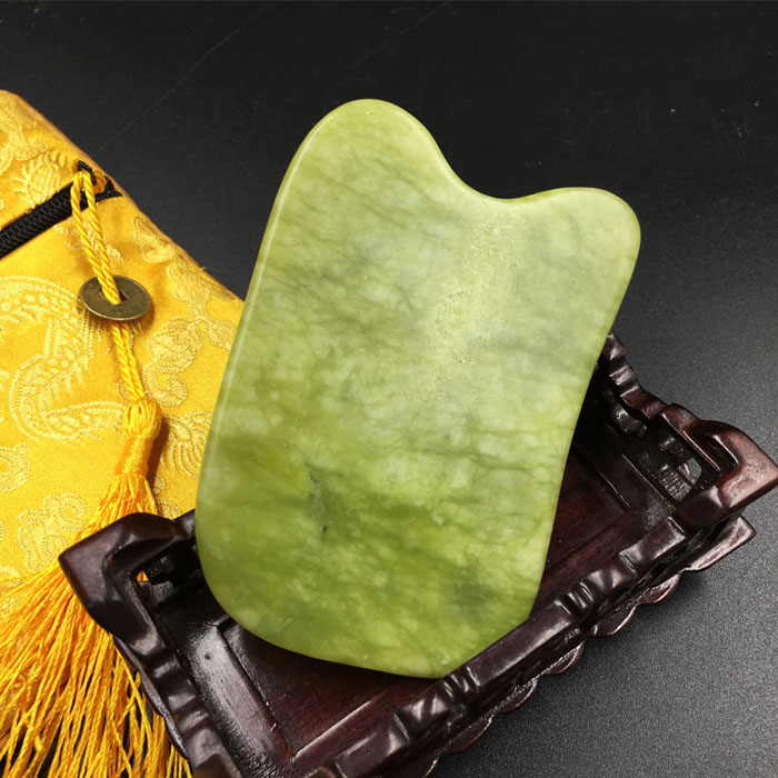 Natural jade scraping board No. 255,Xiuyan jade scraping board