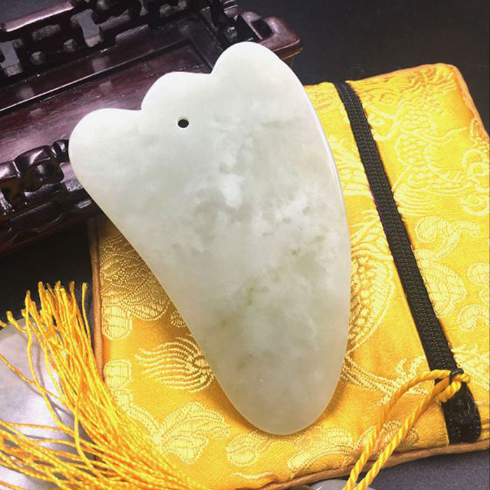 Natural jade scraping board No. 275,Xiuyan jade scraping board