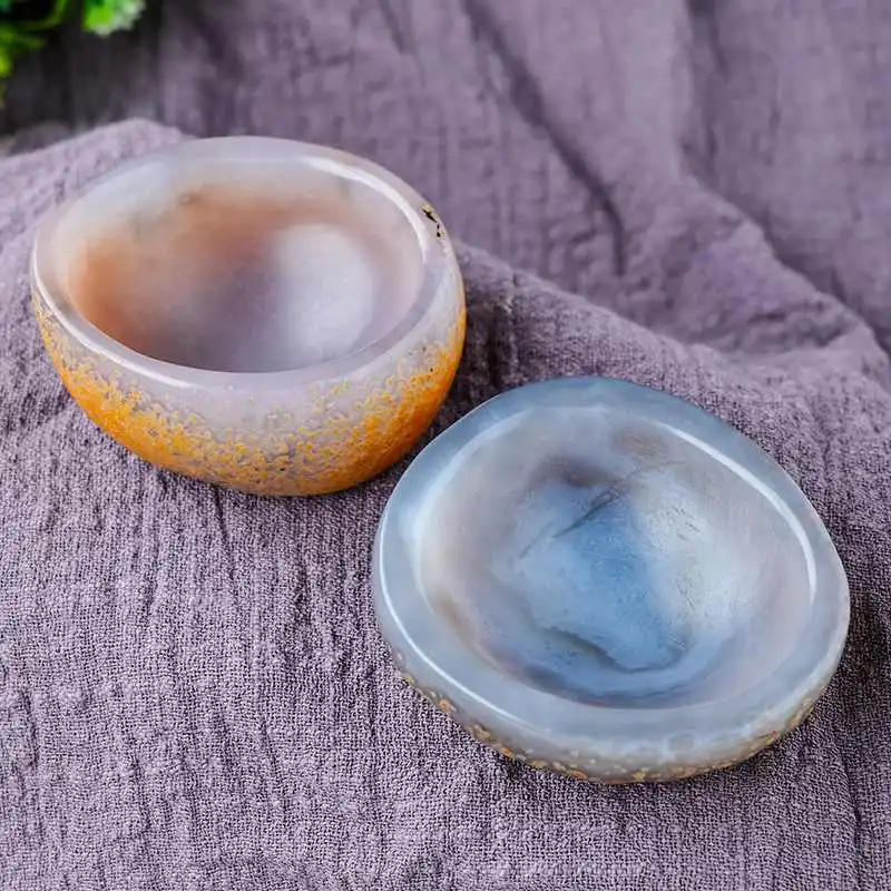 Natural Brazilian Agate Bowl