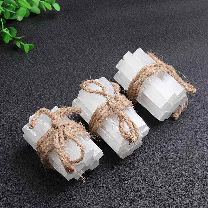 natural white gypsum stone