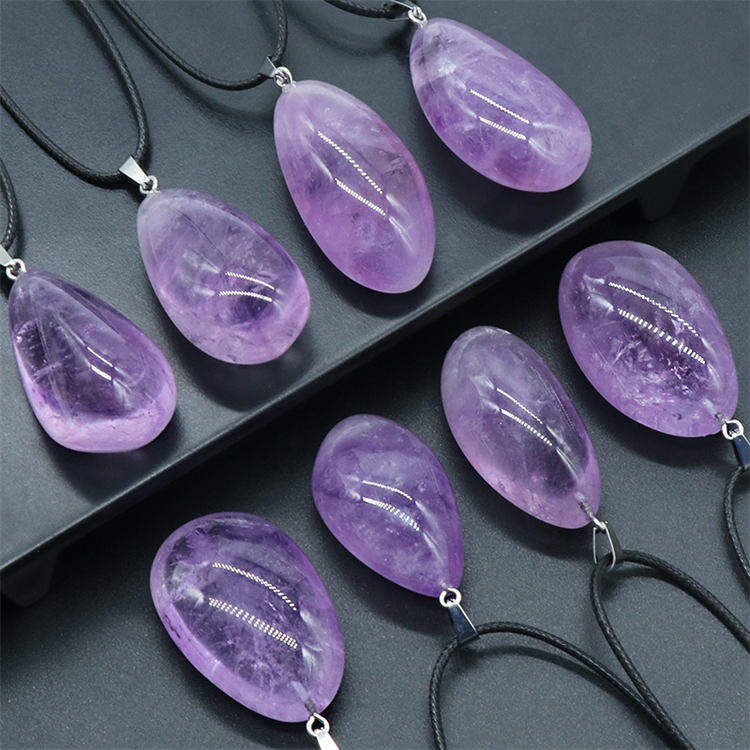 Amethyst Irregular Pendant