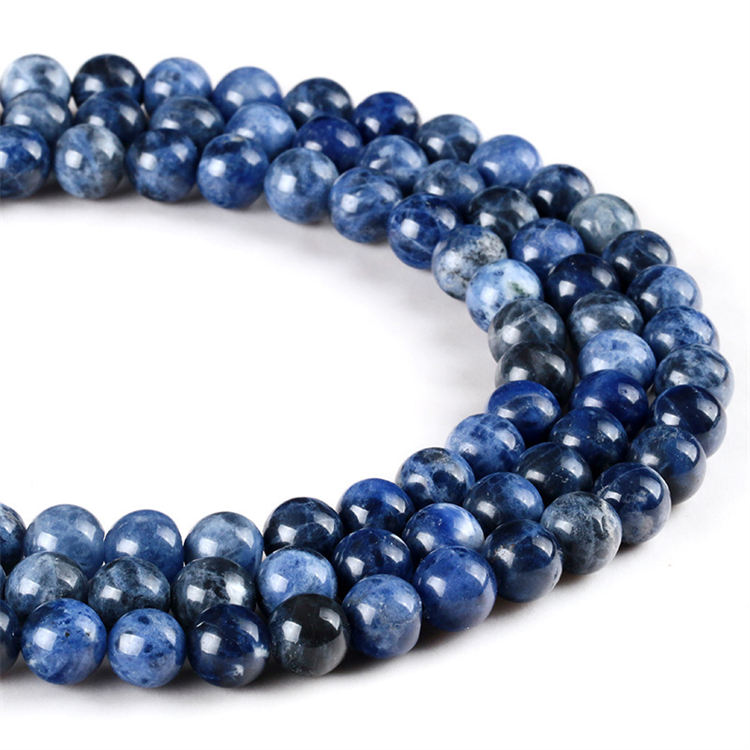 natural bluestone beads