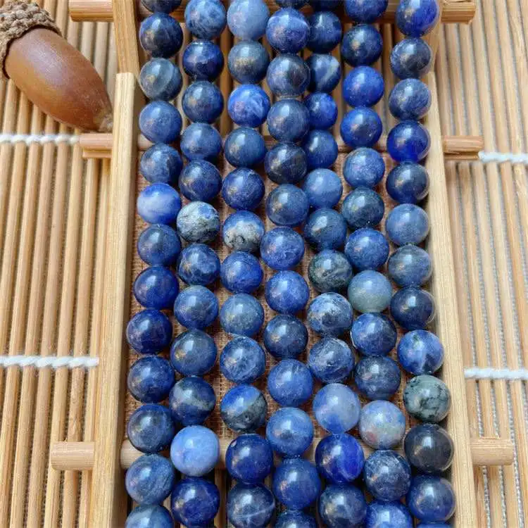 natural bluestone beads