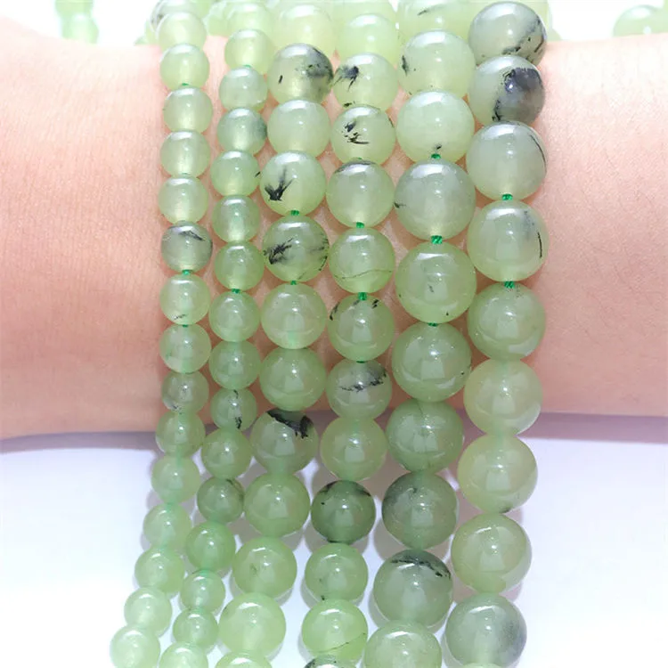 natural Prehnite beads