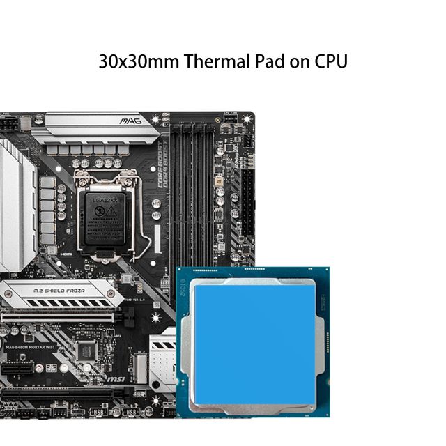 Thermal Pads for CPU GPU SSD Chipset etc