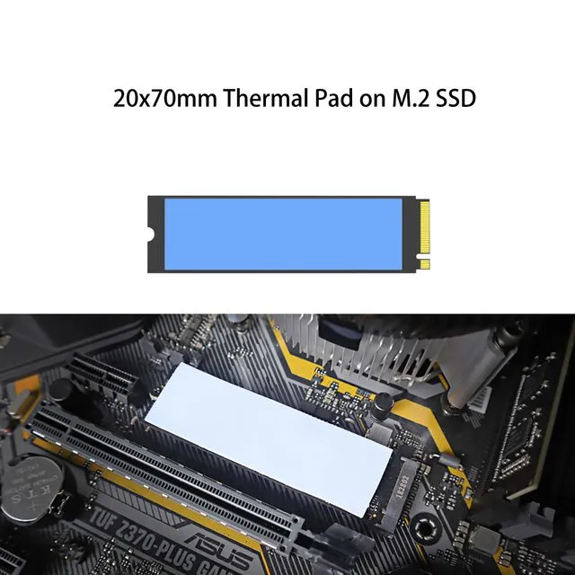 Thermal Pads for CPU GPU SSD Chipset etc