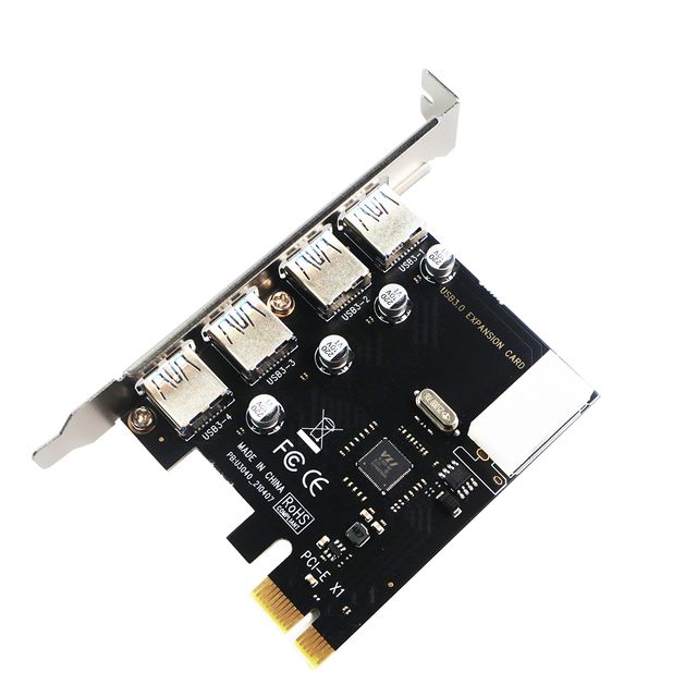 4 Ports PCI Expree to USB Expansion Card,