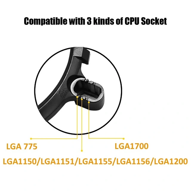 LGA1700 Cooler Bracket for Intel 12th Gen Alder Lake Desktop CPU ...