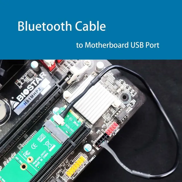 WA04 M.2 Key E to Key M WiFi Adapter - Supports M.2 WiFi 4/5/6/6e/7 ...
