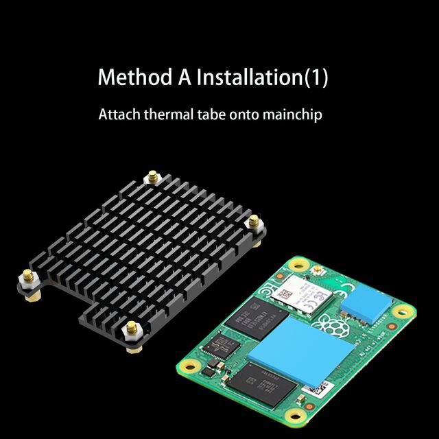 Heatsink Kits for CM4 Motherboard (Raspberry Pi Compute Module)