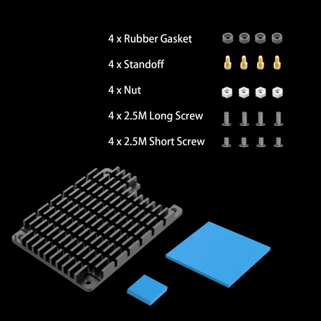 Heatsink Kits for CM4 Motherboard (Raspberry Pi Compute Module)