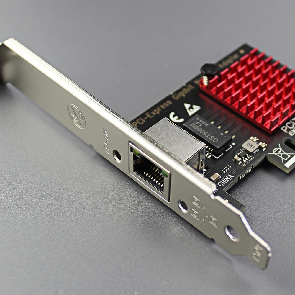 10/100/1000Mbps Gigabit PCI-E NIC Network Card, PCI-Express X1, RJ45 ...