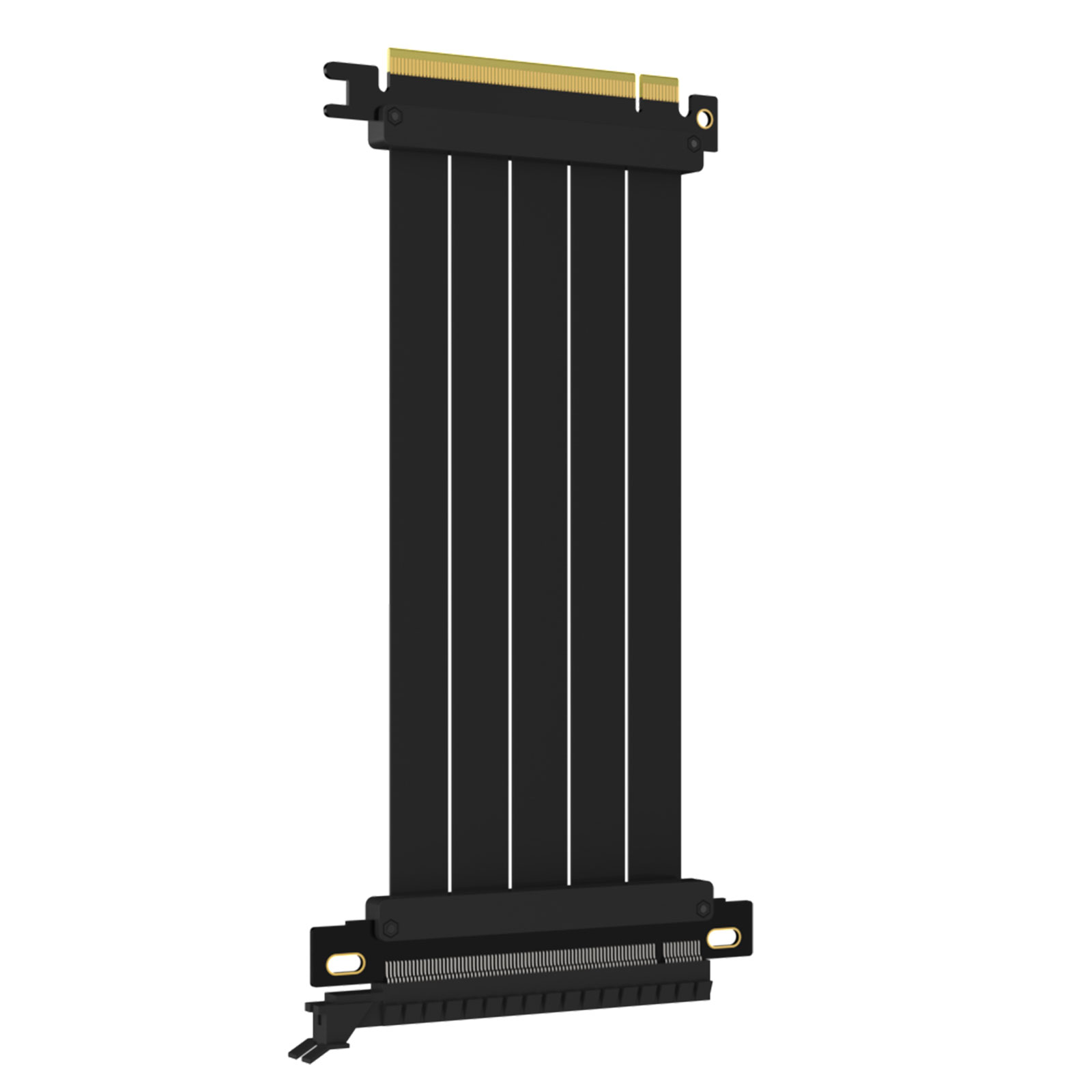 PCIe 3.0 X16 Speed Riser Cable Straight Angle, GPU Cable Extension for ...