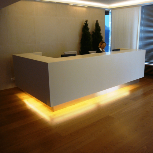 Corian Furniture Table Office Reception Desk Series