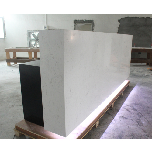 Corian Natural Marble Reception Tables Used KTV Reception Desk