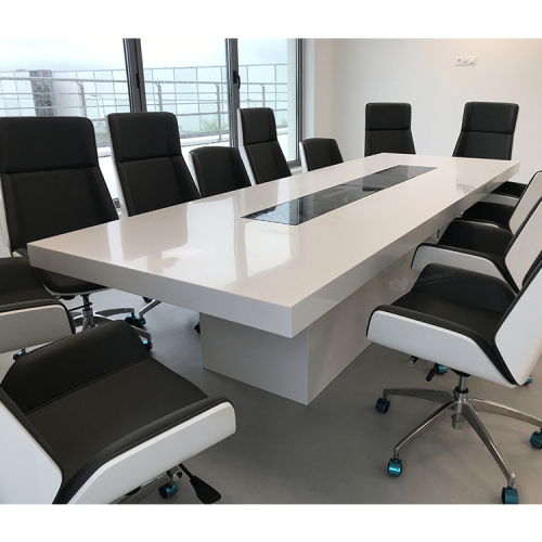 12 Person Conference Table Chairs Office Meeting Desk