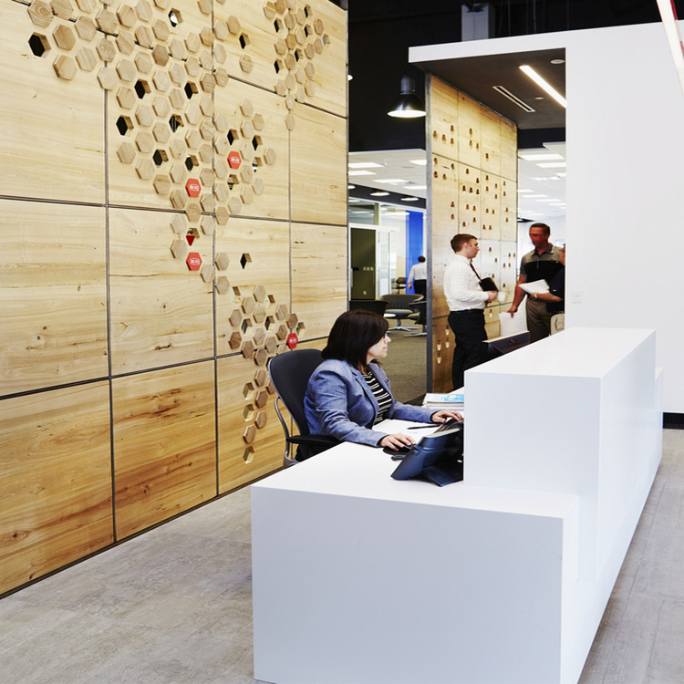 Elegant Design Boutique Reception Desk Tailored Office Furniture