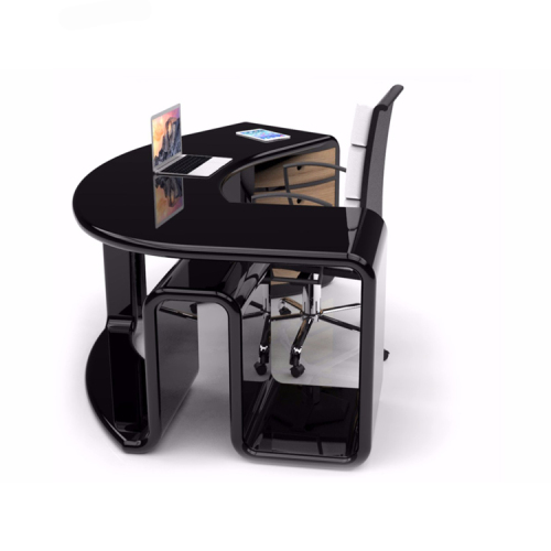 Circle Shape Stand Study Table for Home Office Computer Desk