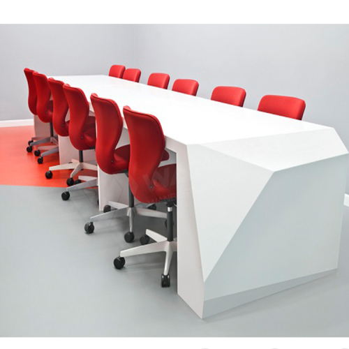 Office Furniture Long Workstation Table Stand Up Office Desk Set,Corian ...