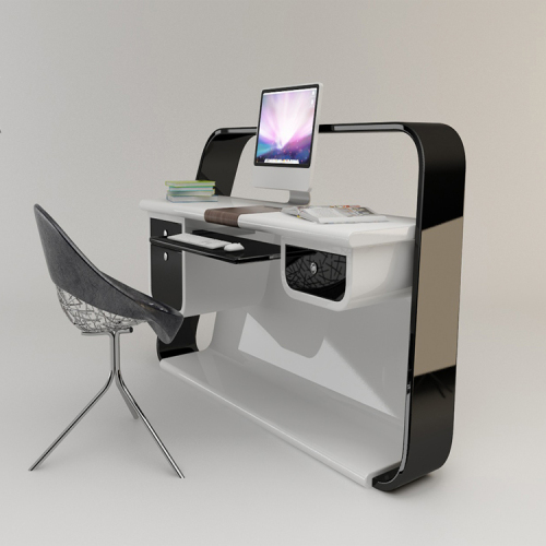 Foldable Office Computer Desk Modern Design Executive Office Table